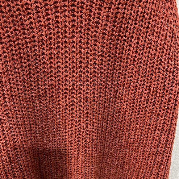 moon & madison | Tops | Nwt Moon Madison Rust Knit Cropped Tank Top ...